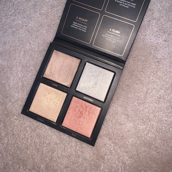 HUDA BEAUTY | Makeup | Huda Beauty 3d Highlighter Palette Pink Sand ...